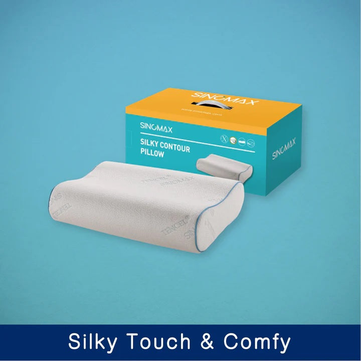 SINOMAX Silky Contour Pillow – Sleepmart睡眠中心